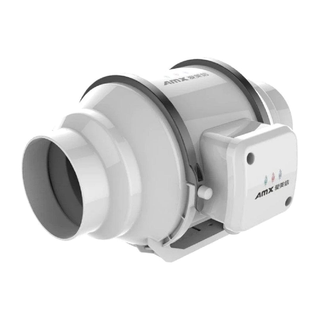 AMX - Mixed Flow Inline Duct Ventilator Fan (100mm) – Homegro Depot